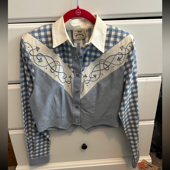 1849 authentic ranchwear | Tops | Authentic Vintage Ranch Wear Shirt ...